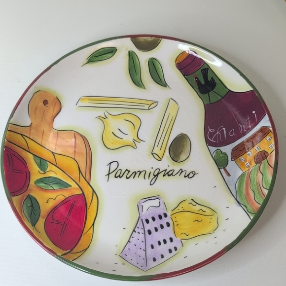 clay art | Dining | Clay Art Itialiano Hand Painted Stonelite ...